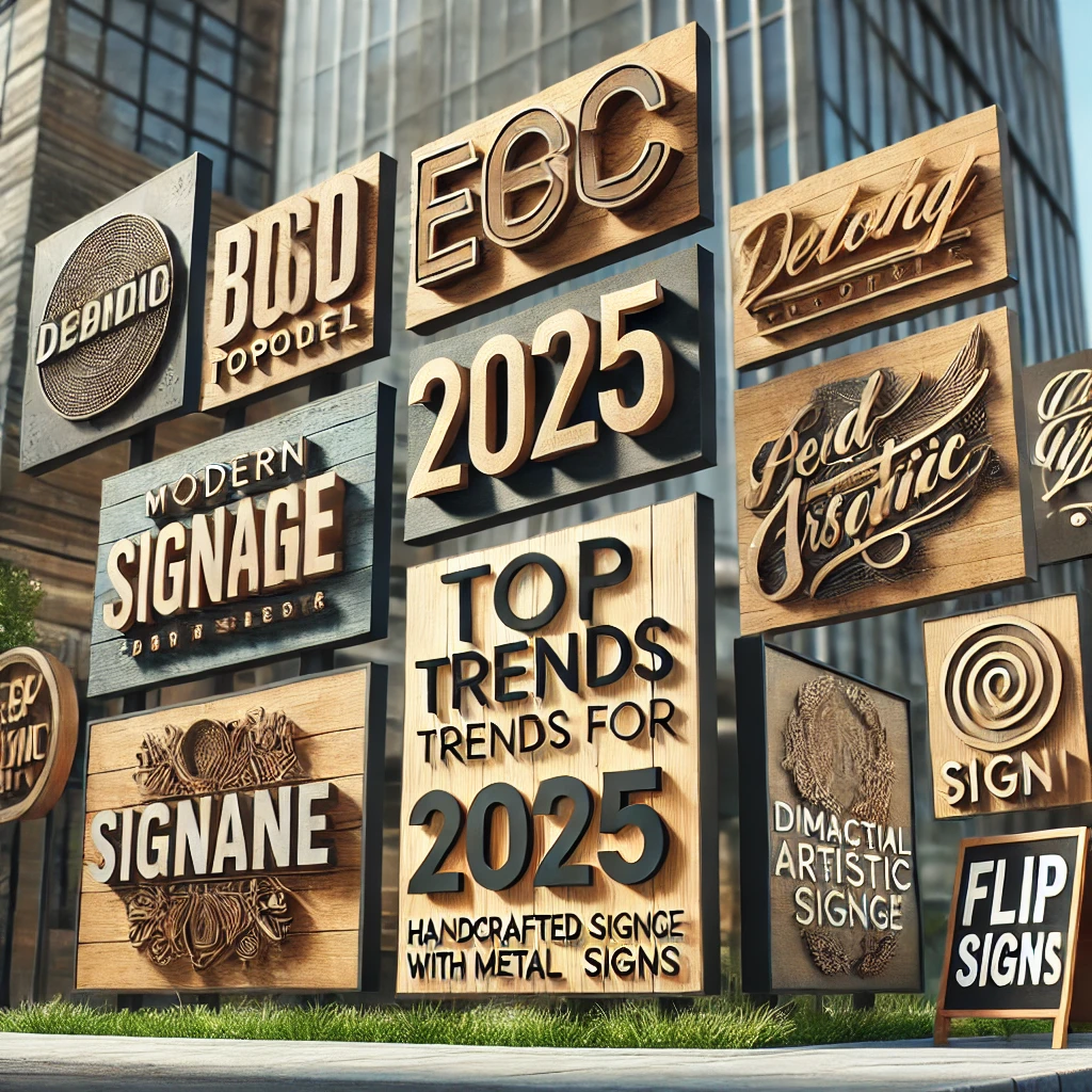 Top Signage Trends for 2025